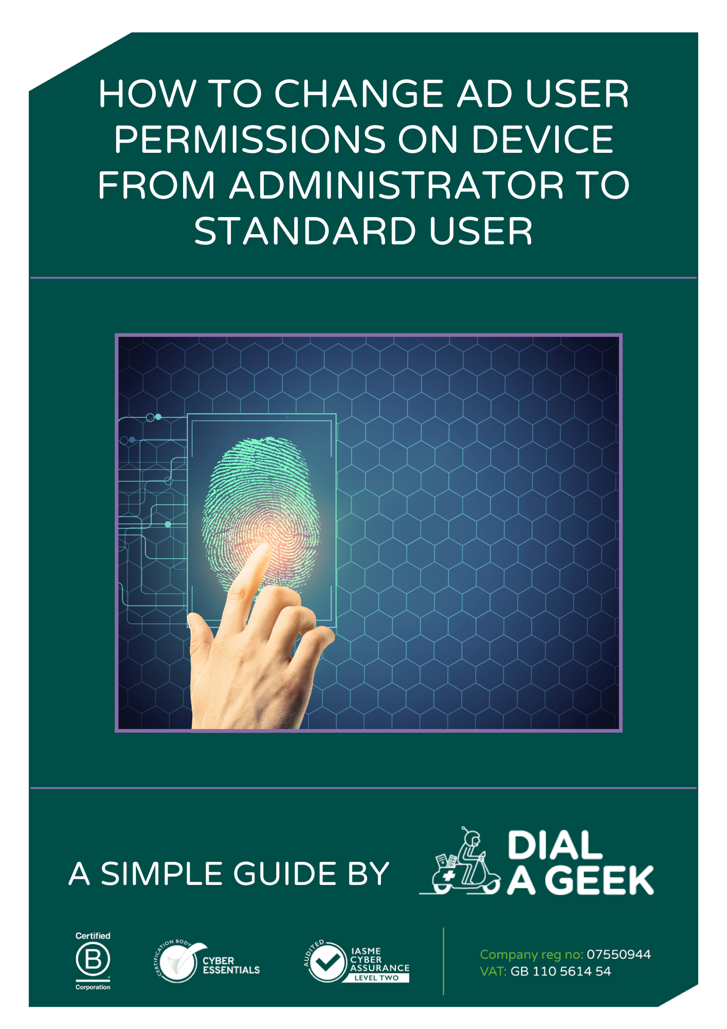 How to change AD user permissions on device from administrator to ...